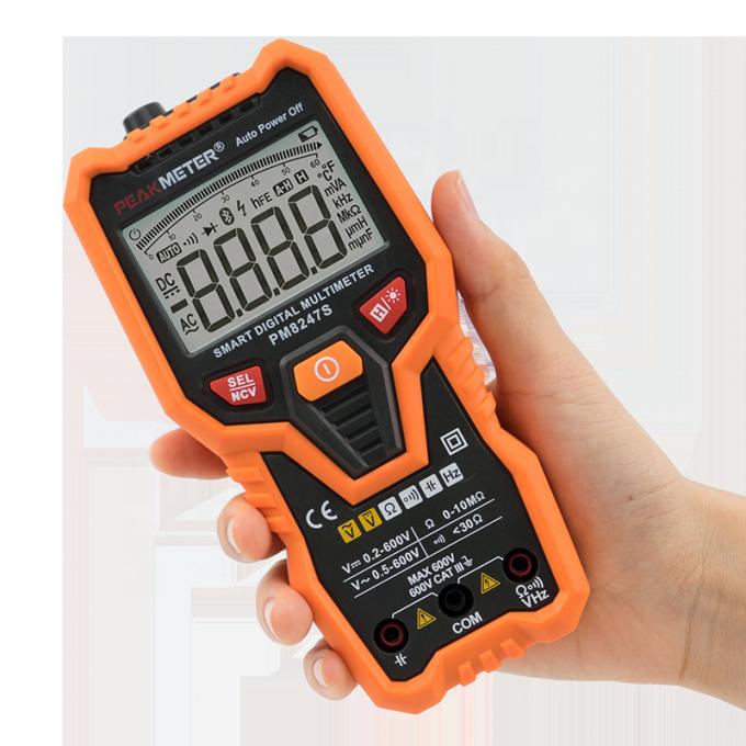 PEAKMETER PM8247S Commercial Smart Full Auto Range High Precision Amp ...